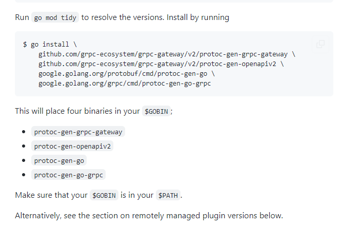 Go Protobuf安装与使用 Protoc Gen Openapiv2 Csdn博客