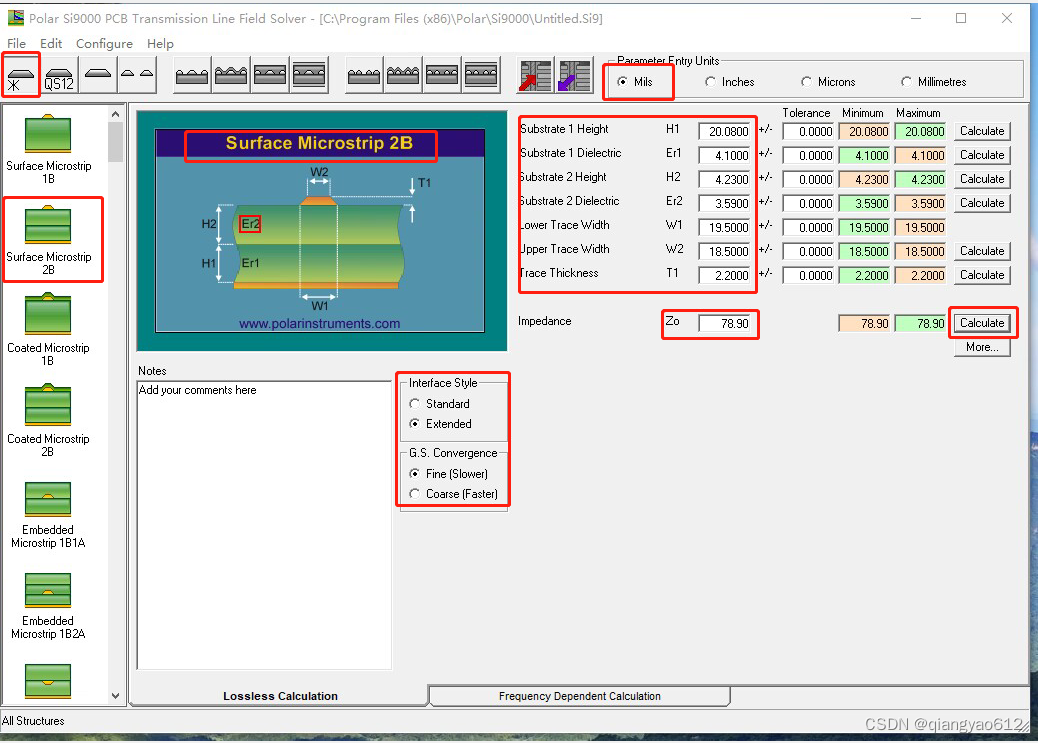 SI9000 阻抗参数计算_si9000阻抗计算教程-CSDN博客