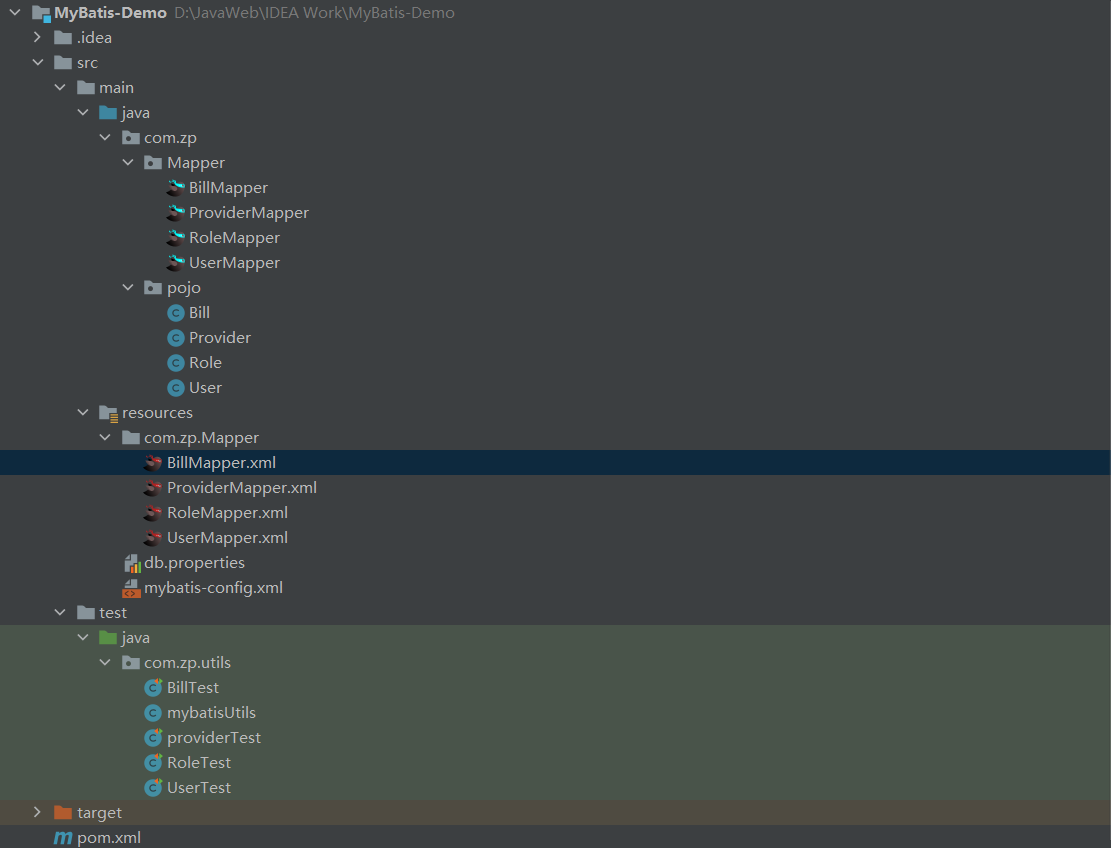 MyBatis、Maven框架（一整套完整练习＜1＞）_mybatis @table maven-CSDN博客