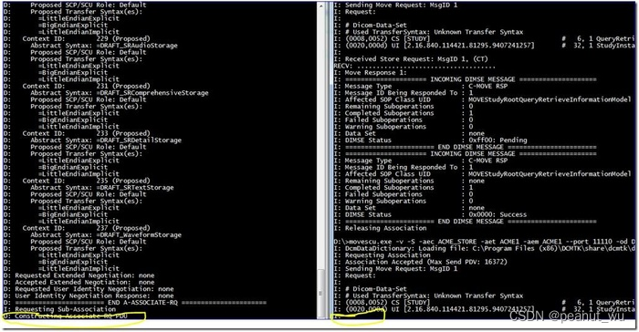 DCMTK模拟PACS：Debugging with DCMTK-CSDN博客