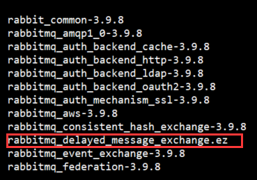 docker的rabbitmq安装延时插件出现Plugin doesn‘t support current server version. Actual broker version: “3. ...