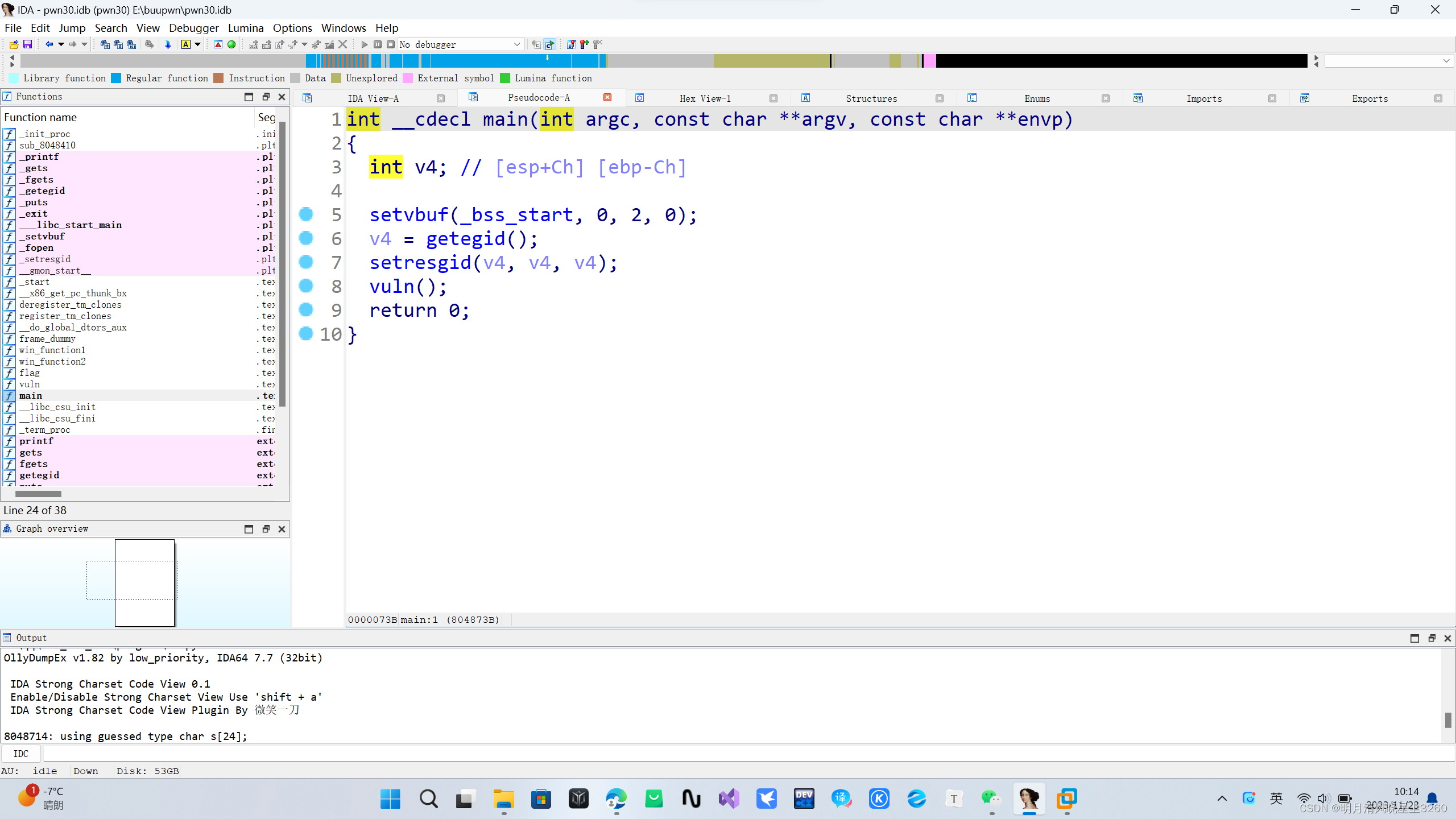 buuctf30 picoctf_2018_rop chain 1-CSDN博客
