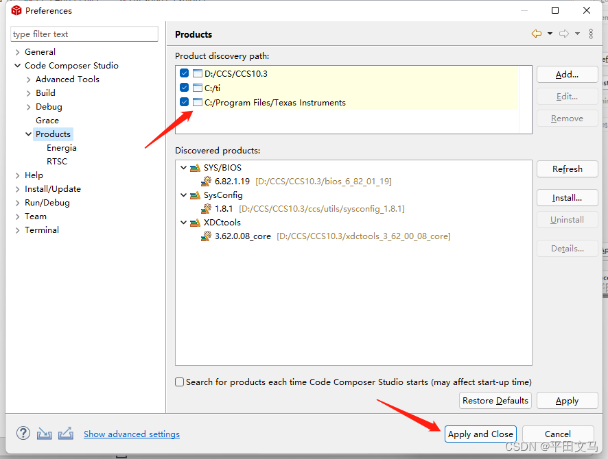 【TI】如何将SYS/BIOS组件手动导入CCS_ccs导入 sysyconfig-CSDN博客