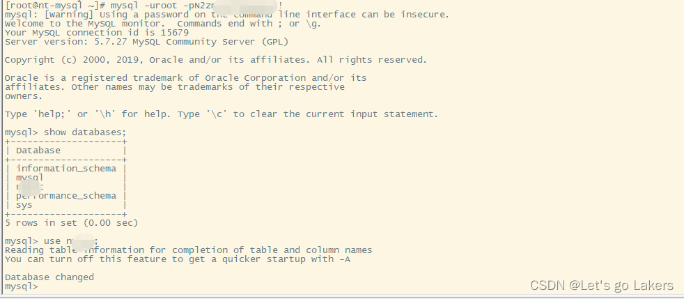 Linux下mysql的常用操作命令linux操作数据库命令 Csdn博客