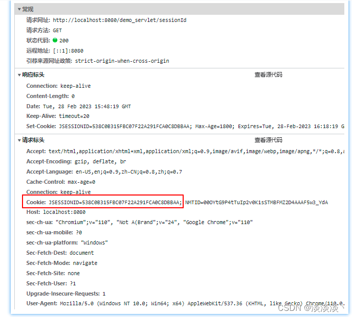 一文快速回顾 Session 和 Cookie_页面中设置了session[]是什么-CSDN博客
