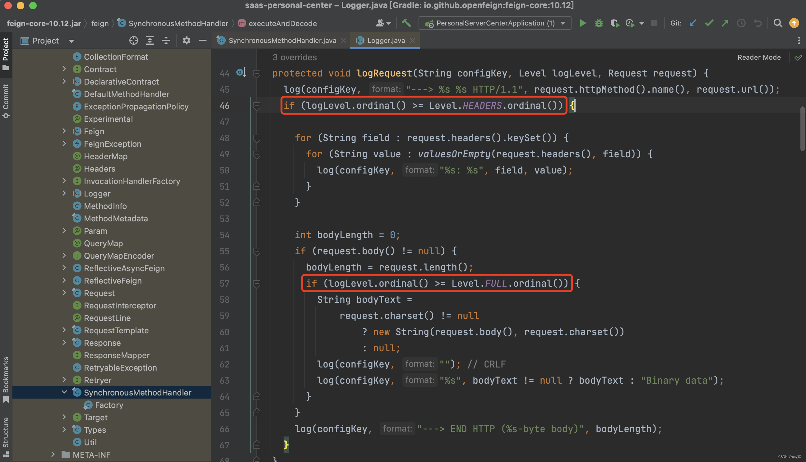 feign logging开启日志打印_openfeign日志打印-CSDN博客