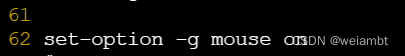 tmux配置报错：tmux.conf: ambiguous option: mouse-CSDN博客