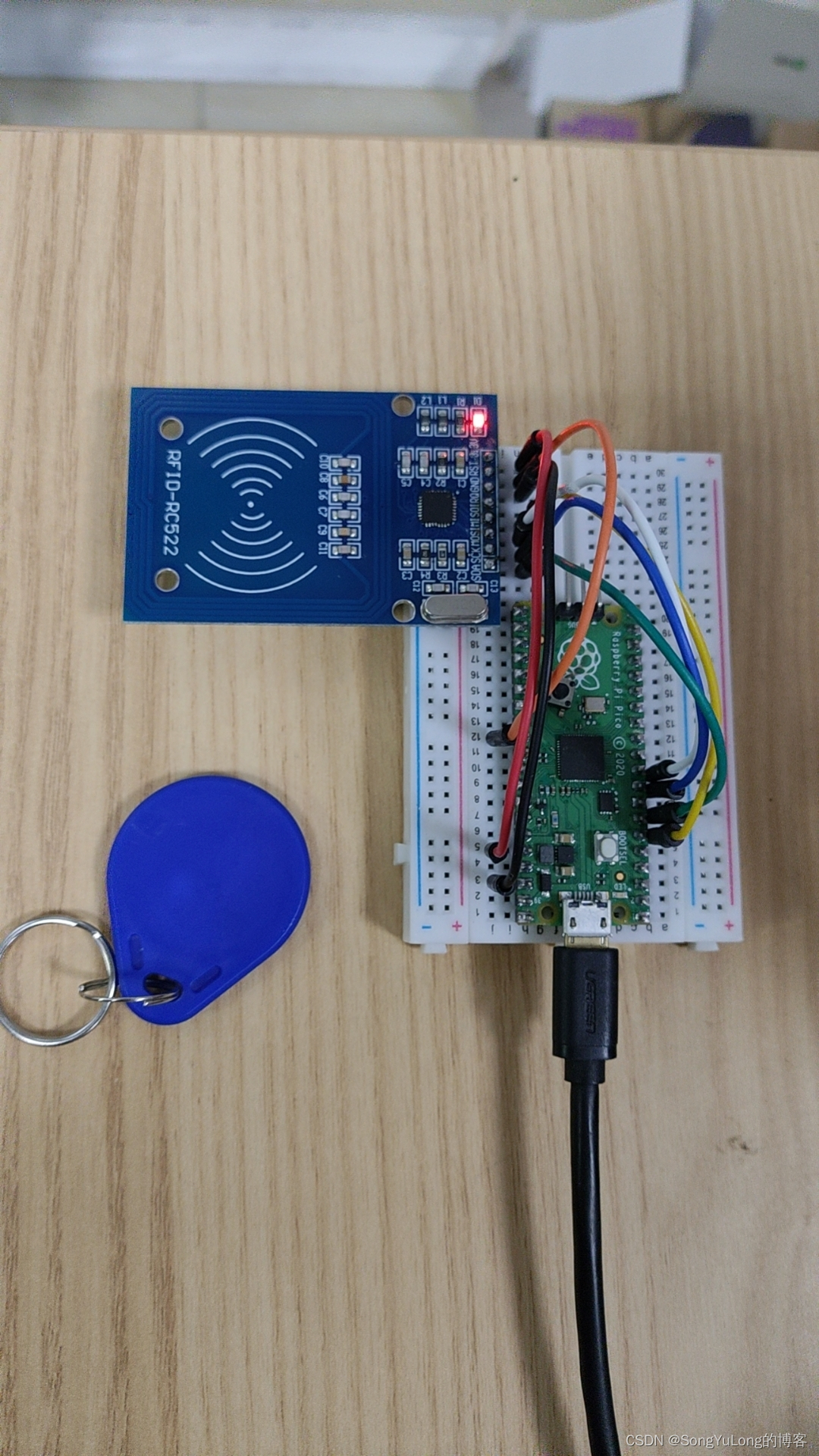 树莓派PICO+RC522读写M1卡_rc522的m1卡地址-CSDN博客