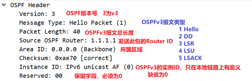 OSPFv3报文讲解（与OSPFv2的区别）_ospfv2和ospfv3认证区别-CSDN博客