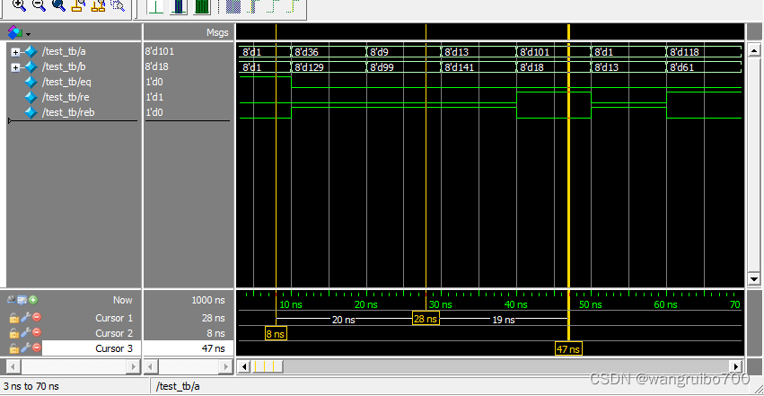 Verilog设计一个8位字节比较器,两种实现形式:行为级描述语句和连续赋值语句实现字节比较器实现 Csdn博客