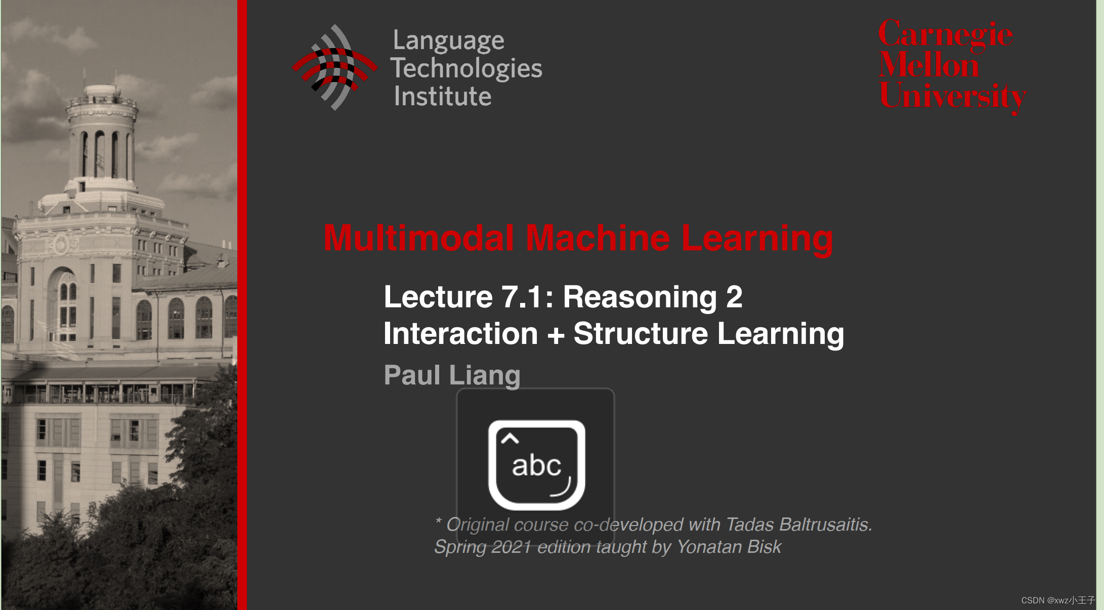 Multimodal Machine Learning day32-CSDN博客