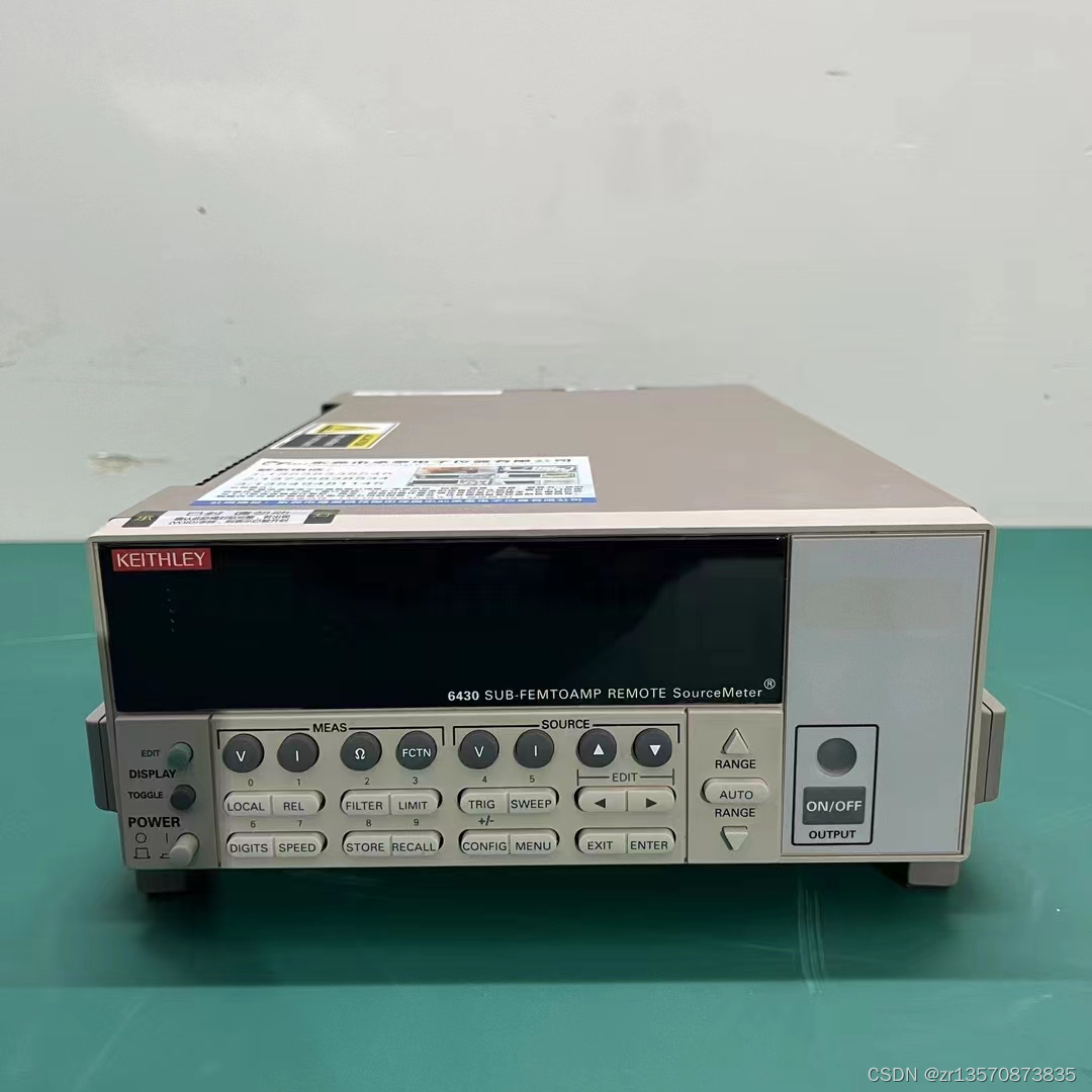 吉时利Keithley 6430程控电源_程控源表6430程控指令-CSDN博客