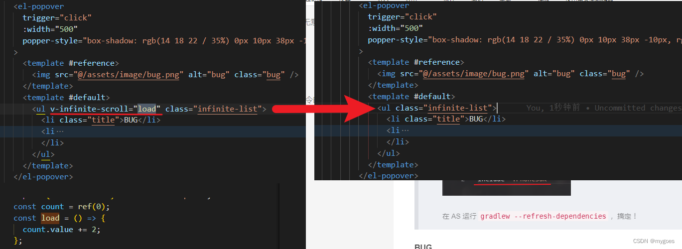 代码 Bug 大全runtime Directive Used On Component With Non Eleme Csdn博客 2341