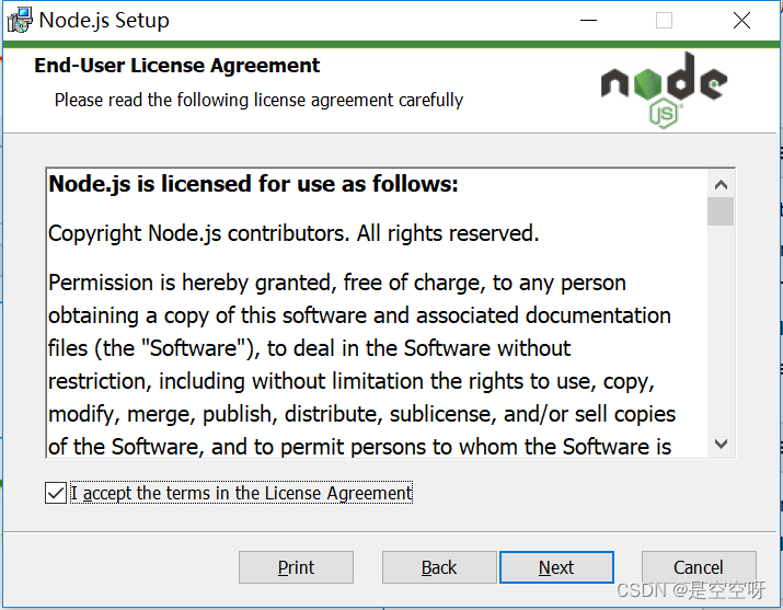 Windows下的NodeJs安装与使用_winget nodejs-CSDN博客
