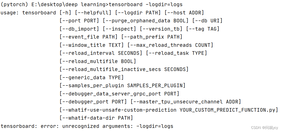 【python运行报错-打开tensorboard】AttributeError和tensorboard: error_attributeerror: module 'tensorflow ...