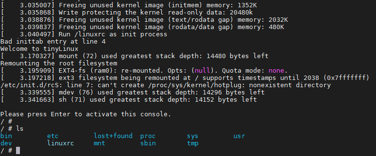 QEMU运行简易linux环境_qemu 无终端运行-CSDN博客