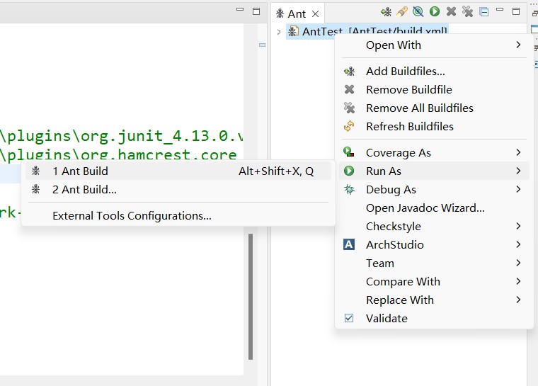 Eclipse使用JUnit4和Ant工具进行自动化测试的环境配置_eclipse中junit4怎么设置-CSDN博客