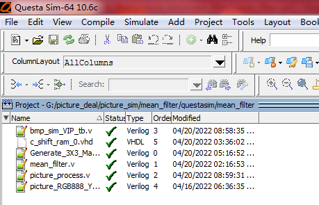Add xilinx ip library to modelsim/Questasim, and the simulation is successful - Programmer Sought