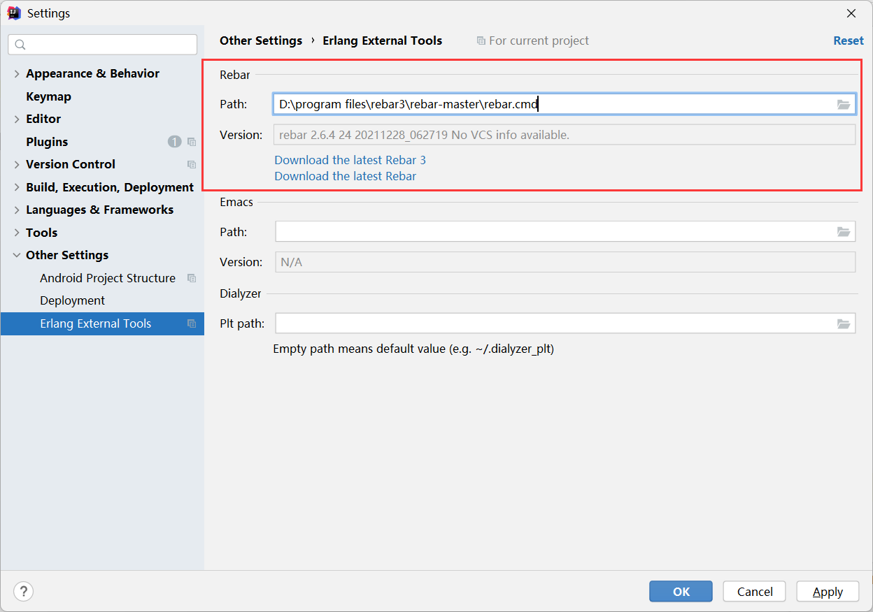 (详细)在Win10环境下安装Erlang，并安装IDEA插件_erlang otp idea-CSDN博客