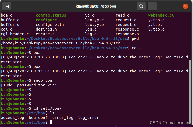 linux 搭建webserver-BOA_boa web server-CSDN博客