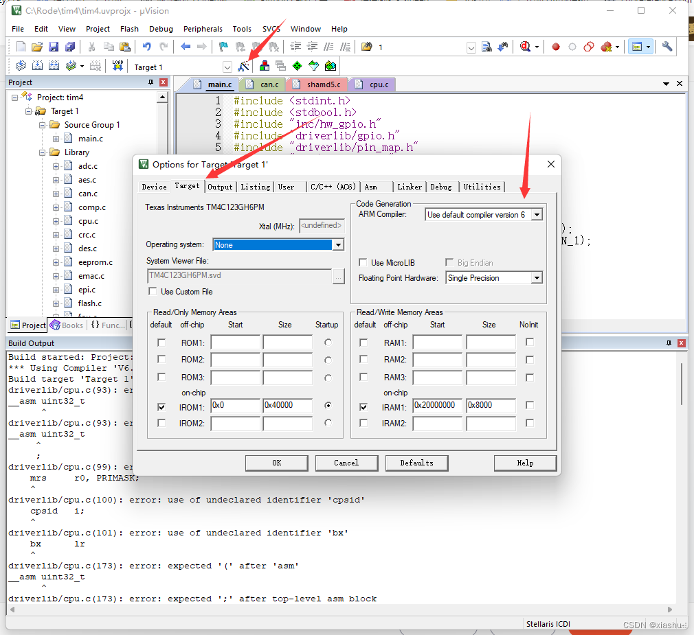 一篇解决！！！Keil搭建TIM4C123GXL开发环境_tm4c123 keil-CSDN博客