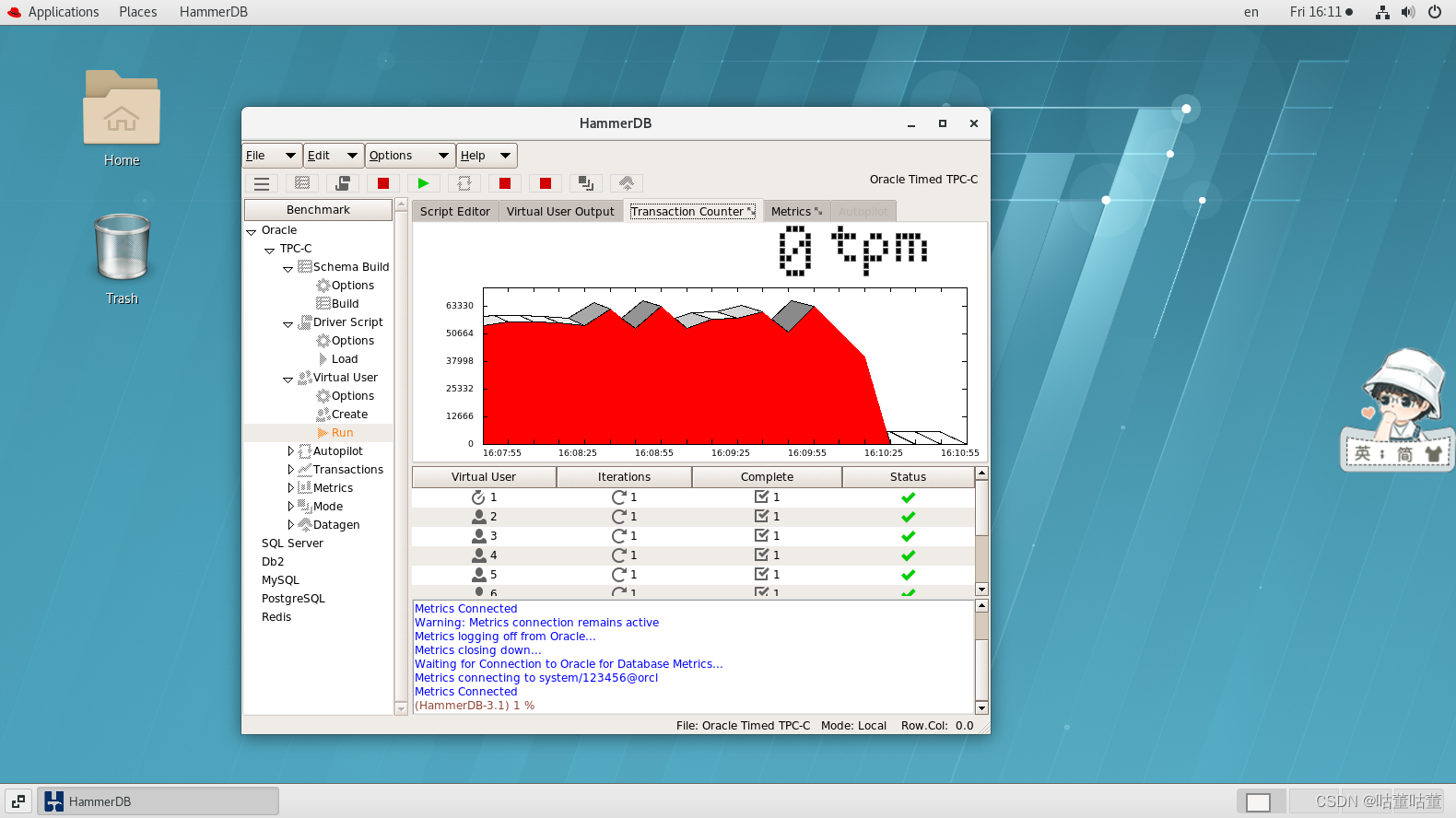 hammerdb使用教程-CSDN博客