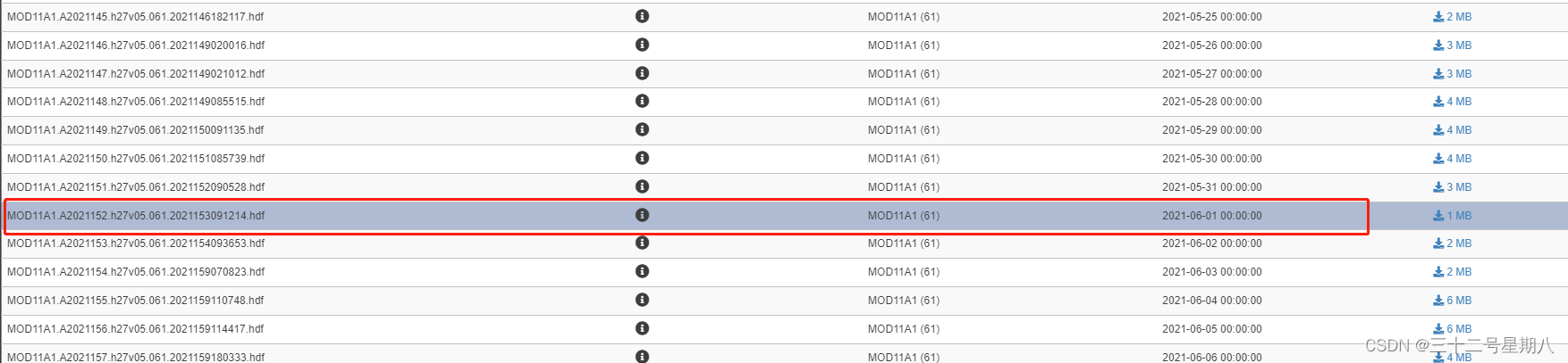 IDL学习——将Modis数据天数转换为几月几日_modis影像对应日期-CSDN博客