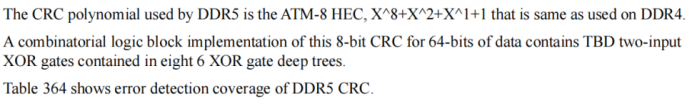 【JESD79-5之】4 DDR5 SDRAM命令描述和操作-37(CRC)_ddr5 crc-CSDN博客