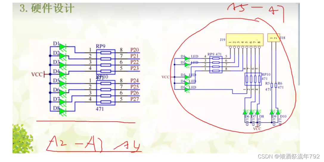 8.点亮第一个LED(普中51A2)_普中开发板第一个小灯-CSDN博客
