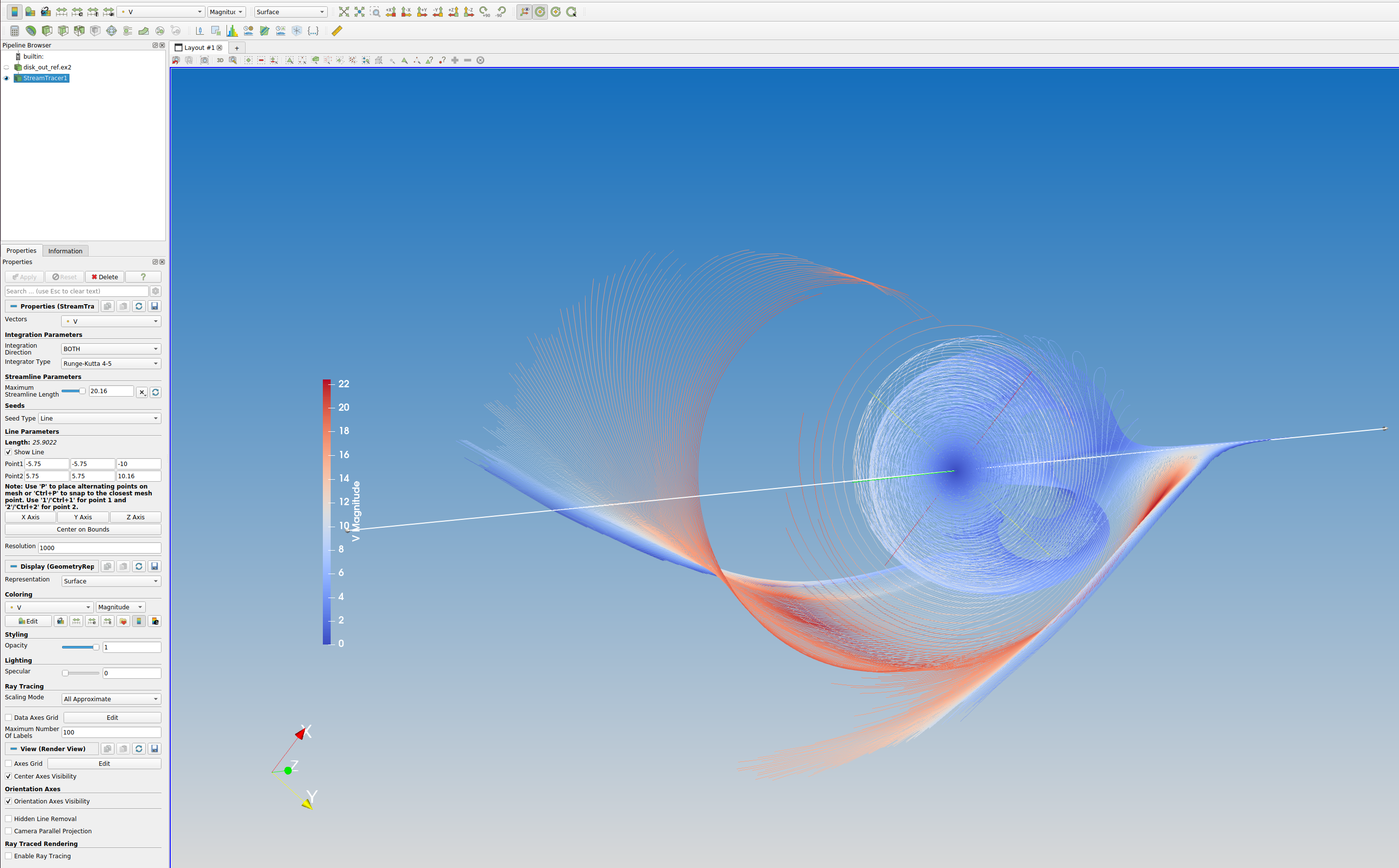paraview tutorial-Vector Visualization and Streamline_paraview可以求流函数吗 ...