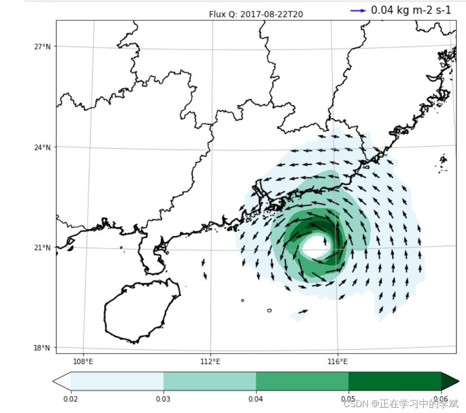 Python 画水汽通量图 700hpa Csdn博客