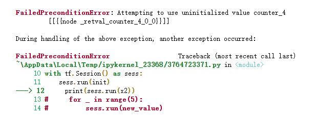 Tensorflow错误集 | FailedPreconditionError_graph execution error-CSDN博客