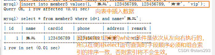 Mysql索引的创建和使用mysql Create Index Csdn博客 