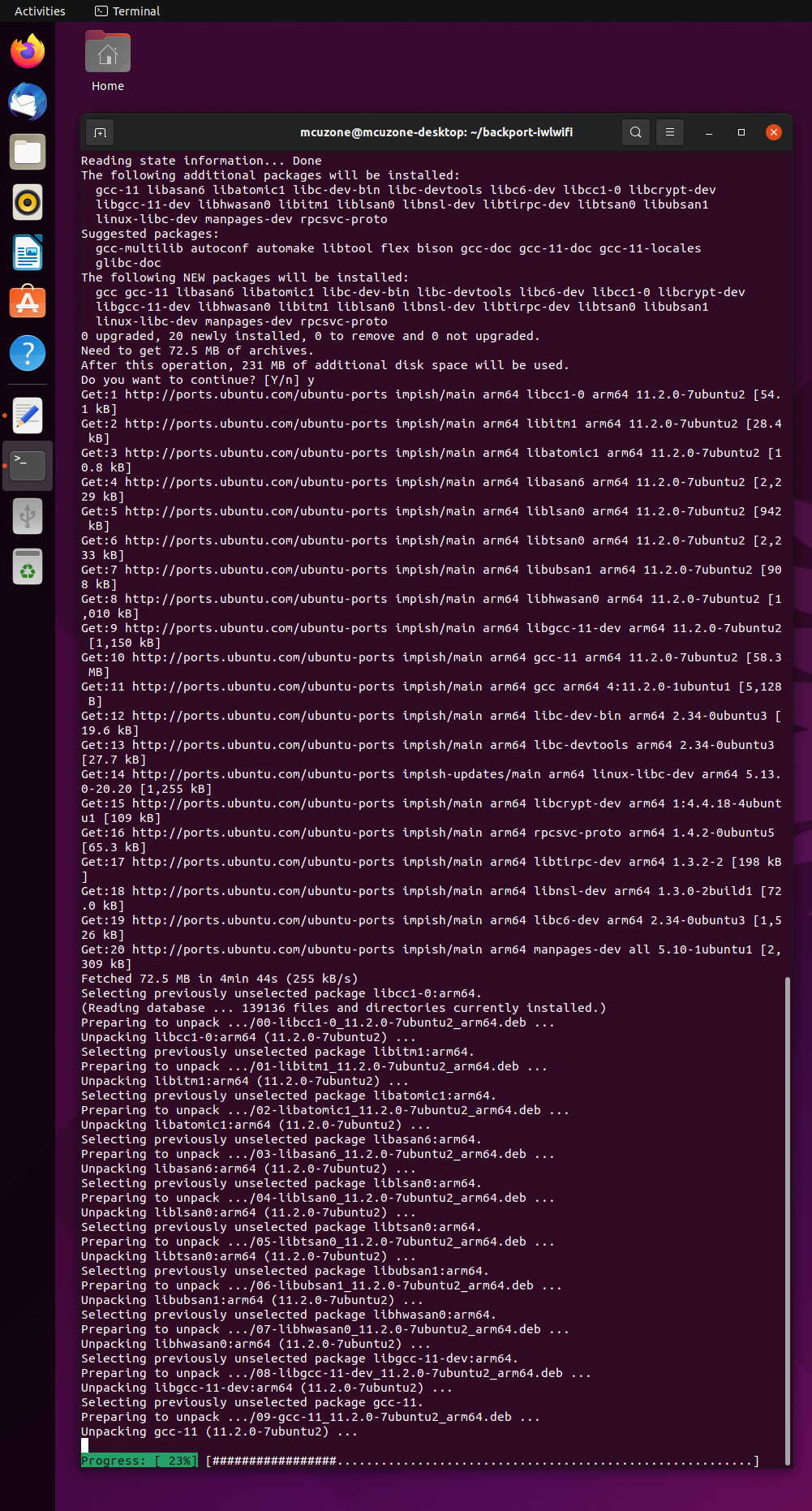 为树莓派CM4 Ubuntu Desktop 2110平台编译WiFi6(AX200和AX210)驱动_ax210驱动源码-CSDN博客