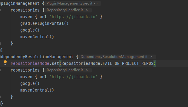 gradle7.0升级后repositoriesMode的作用-CSDN博客