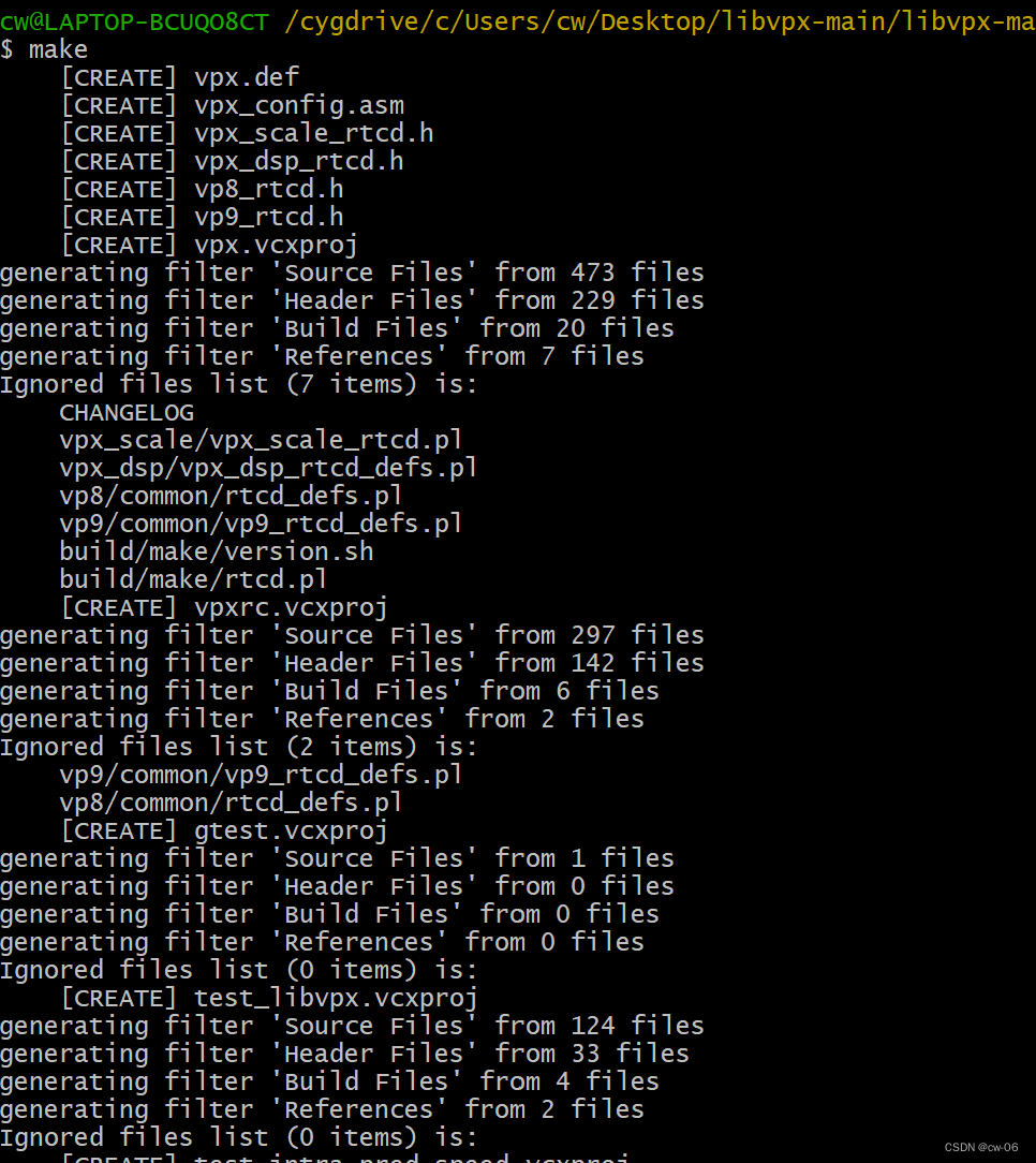 windows（64位）编译libvpx_win下面编译vpx编码器-CSDN博客