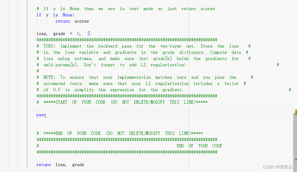 cs231n assignment1 q4_# todo: tune hyperparameters using the validation -CSDN博客