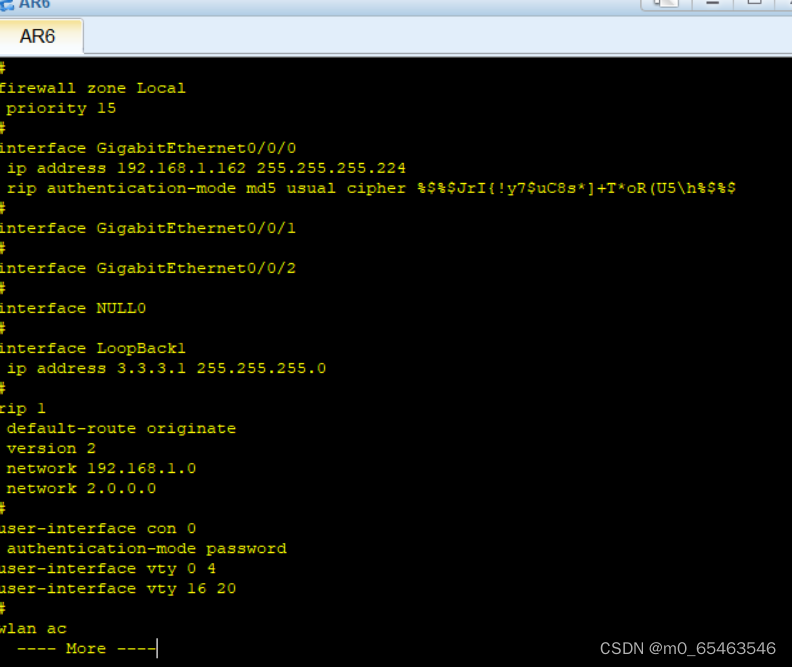 基于RIPV2实现全网可达_在ra、rb与路由器上配置ripv2动态路由,实现全网通。-CSDN博客