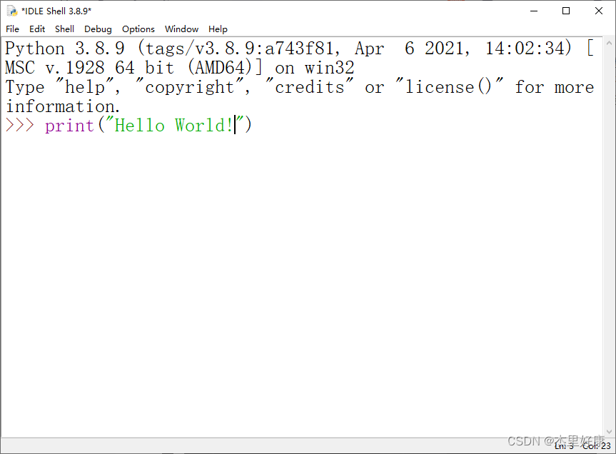 青少年编程(Python)第一课《你好，世界！》_python青少年-CSDN博客