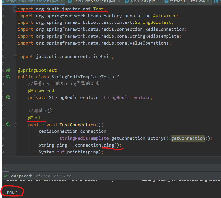 Stringredistemplate测试连接 空指针异常 Redistemplate Opsforvalue Get 空指针 Csdn博客