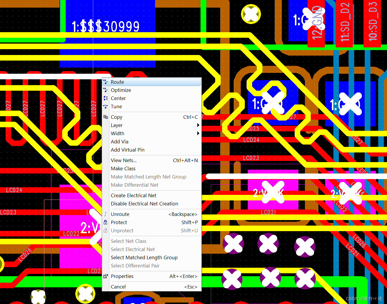 PADS Router 自动走等长线小技巧_pads等长走线设置-CSDN博客
