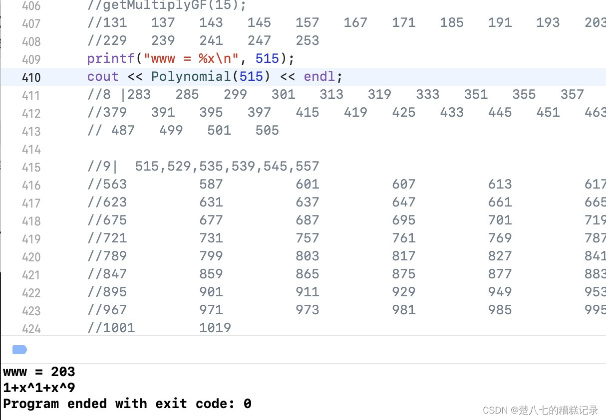 有限域的不可约多项式表-CSDN博客