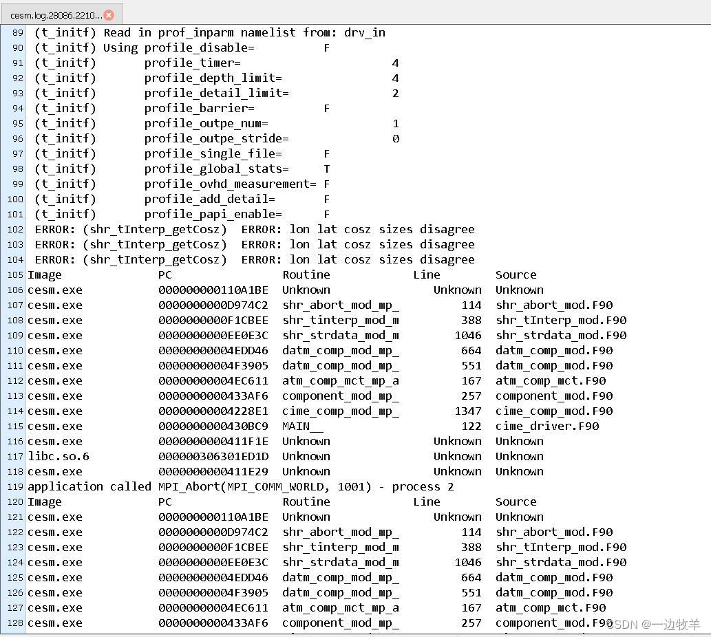 CESM：按照之前操作创建的case运行报错怎么办_cesm build 报错-CSDN博客