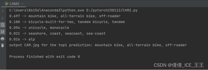 基于pytorch的CAM代码单张图片实战（超详细版，修改部分已经详细标出）_cam图代码-CSDN博客