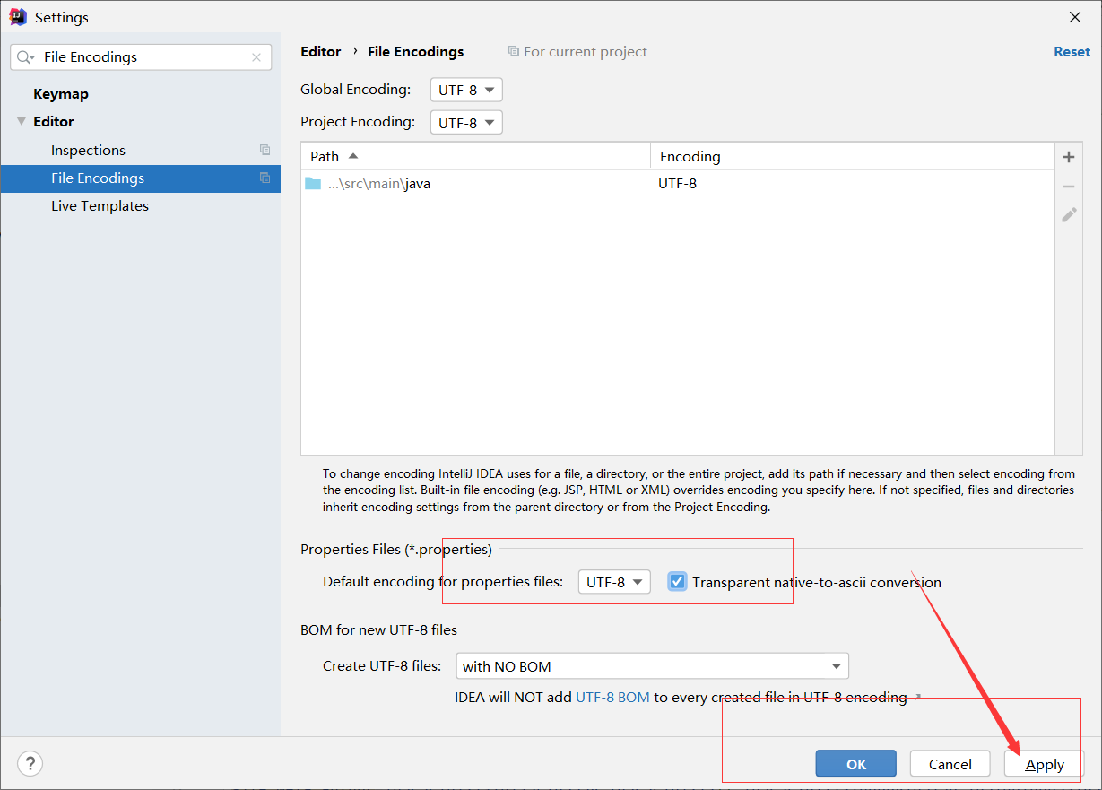 idea application.properties设置为utf-8后还是乱码_application.properties右下角utf-8不生效-CSDN博客