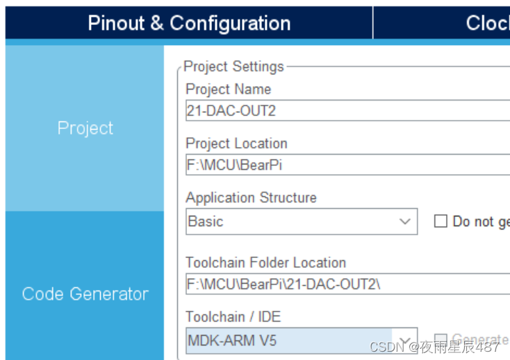 BearPi-IoT Std学习笔记6——使用DAC输出任意指定电压值_dac只能输出定值-CSDN博客