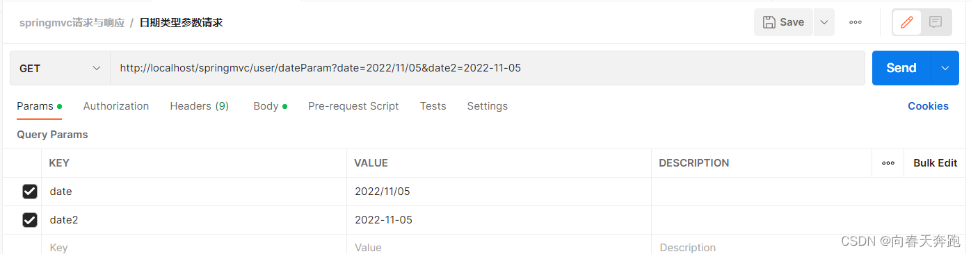 Springmvc项目请求日期类型参数传递spring Mvc 指定 Date 格式 Csdn博客 5478