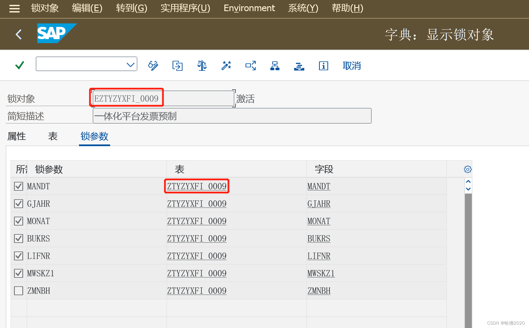 Abap 数据字典 锁对象：加锁互斥abap 锁对象创建 Csdn博客