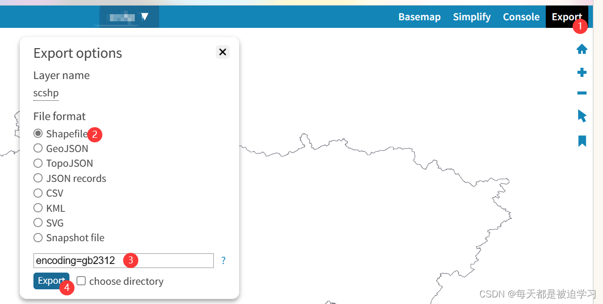 【地图下载】json转shp+解决乱码问题-CSDN博客