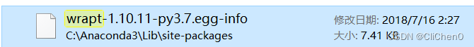 python3.7安装TensorFlow报错不能卸载wraptERROR: Cannot uninstall ‘wrapt‘. It is a distutils installed ...